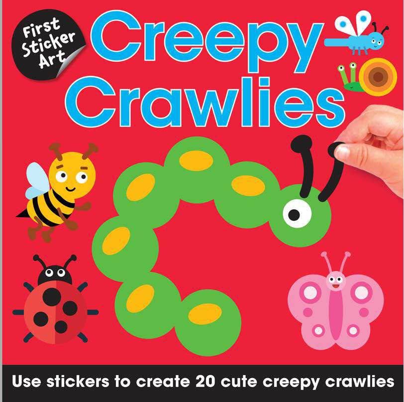 Creepy Crawlies First Sticker Art Book – The Mix